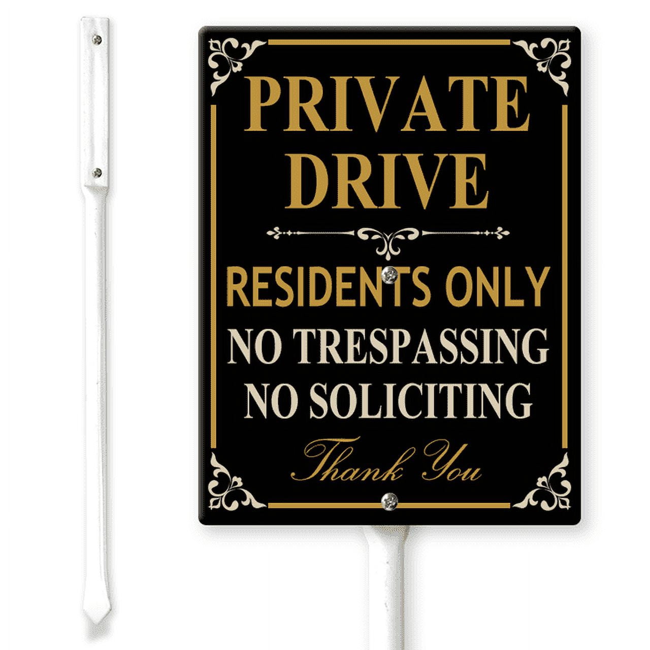 Ymaotrade Private Drive Residents Only No Trespassing No Soliciting ...