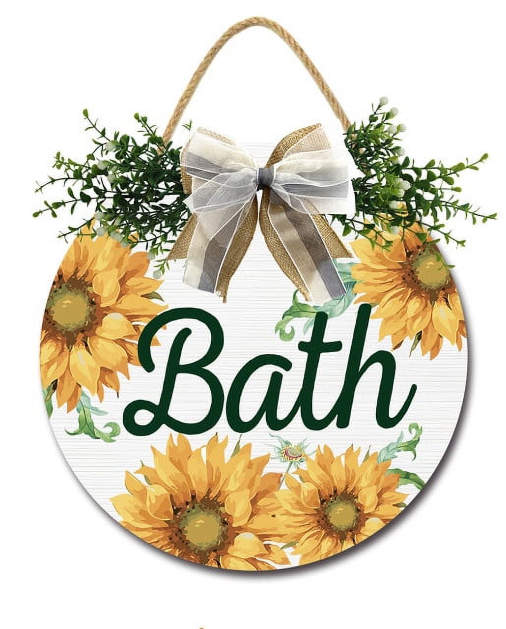 Ymaotrade Restroom Bathroom Sign for Home Business,Unisex Bathroom Sign ...