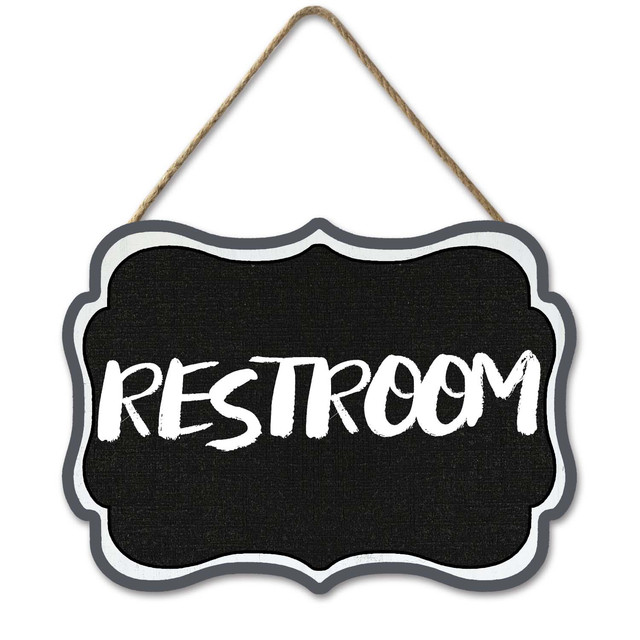 Ymaotrade Restroom Signs Decor For Farmhouse Wall Toilet Restroom Decor ...