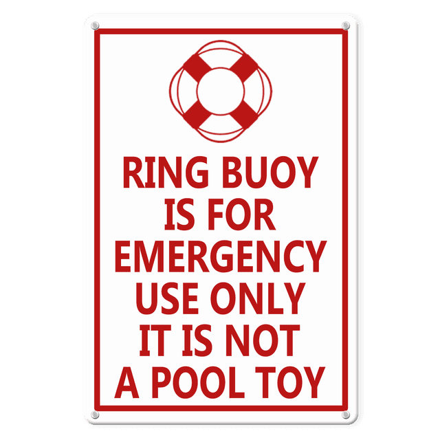 Ymaotrade Ring Buoy Is For Emergency Use Only, It Is Not A Pool Toy ...