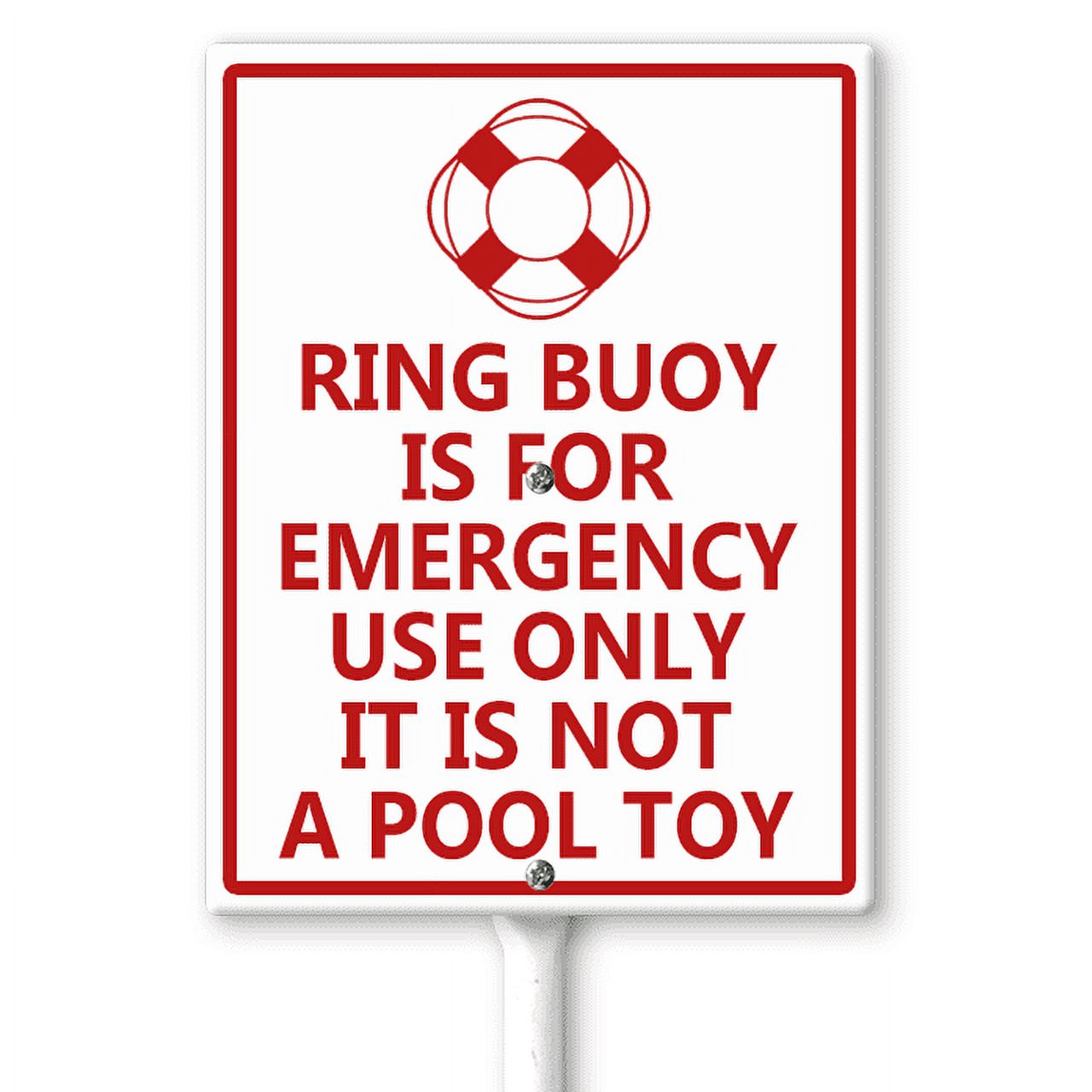 Ymaotrade Ring Buoy Is For Emergency Use Only, It Is Not A Pool Toy ...