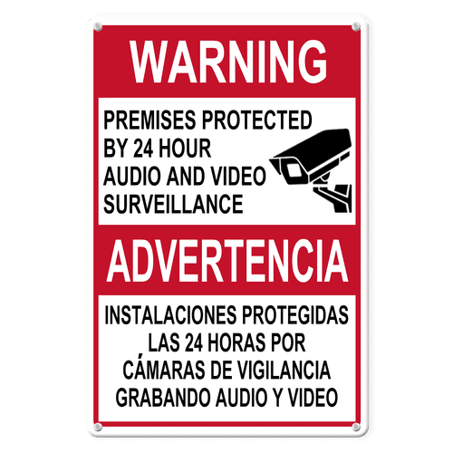 Ymaotrade Video and Audio Surveillance Recording Bilingual Aluminium ...