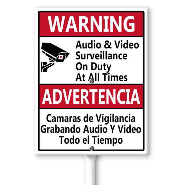 Ymaotrade Warning - Audio & Video Surveillance On Duty At All Times ...