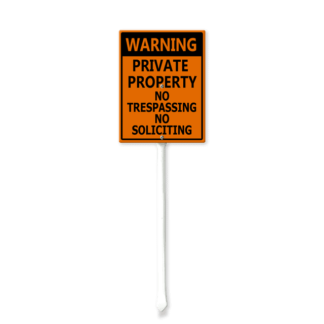 Ymaotrade Warning - Private Property, No Trespassing, No Soliciting ...