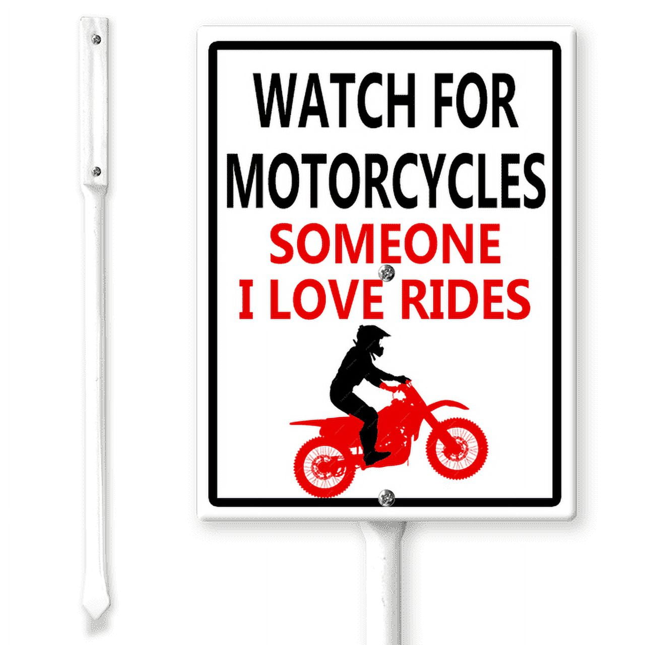 Ymaotrade Watch for Motorcycles, Someone I Love Rides with Border Yard ...