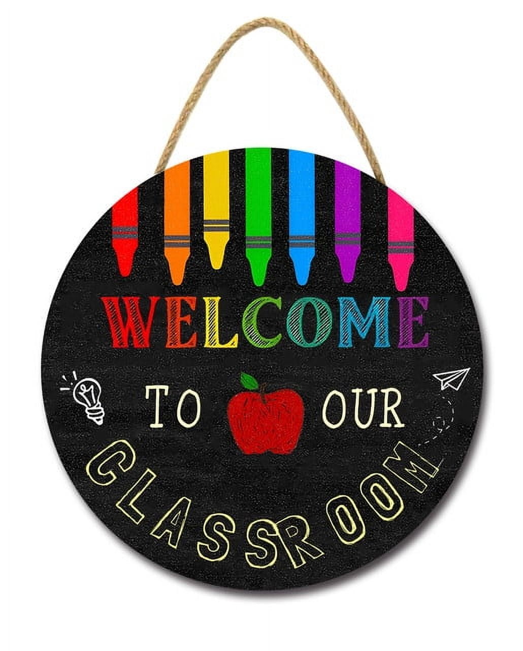 Ymaotrade Welcome Back to School Sign for Classroom Door Decorations ...
