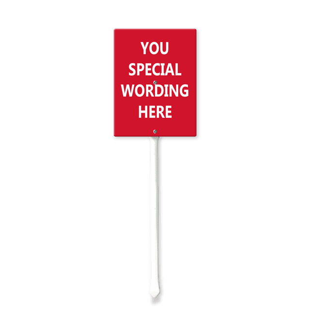 Ymaotrade You Special Wording Here - Customizable Sign with Stake ...
