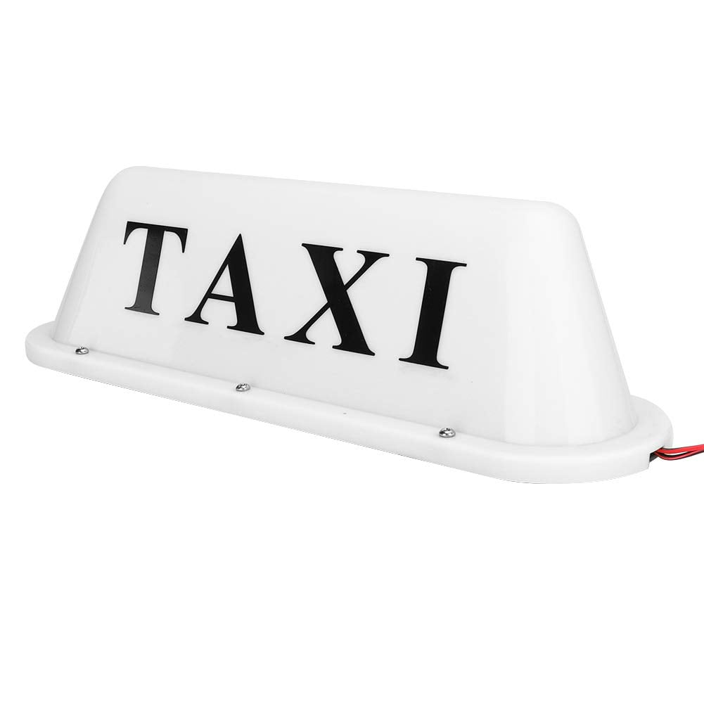 Ymiko 12V LED Magnetic Taxi Light Sign Roof Top Car Super Bright Lamp ...