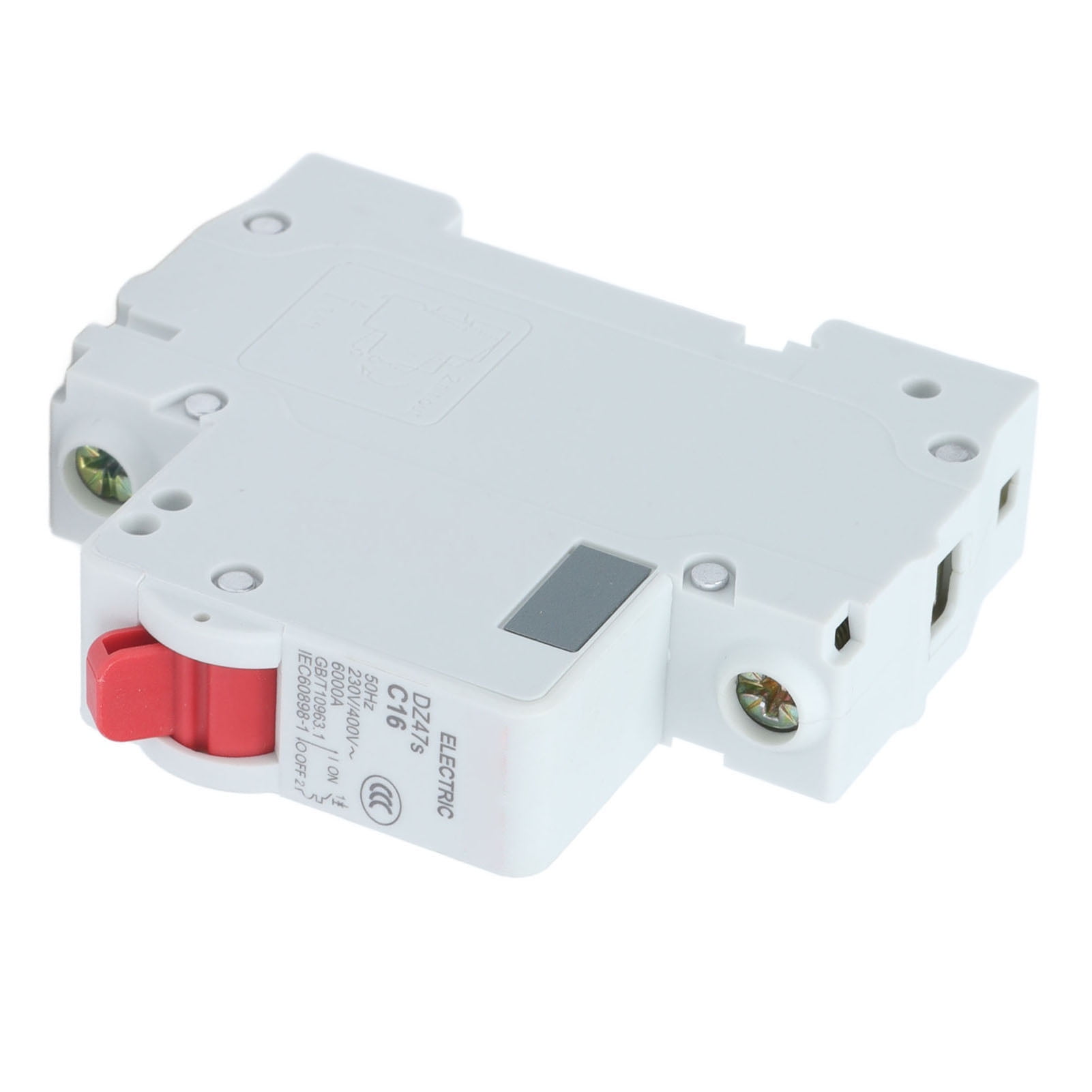 Ymiko C16 Circuit Breaker 1P DIN Rail Installation Miniature Breakers ...