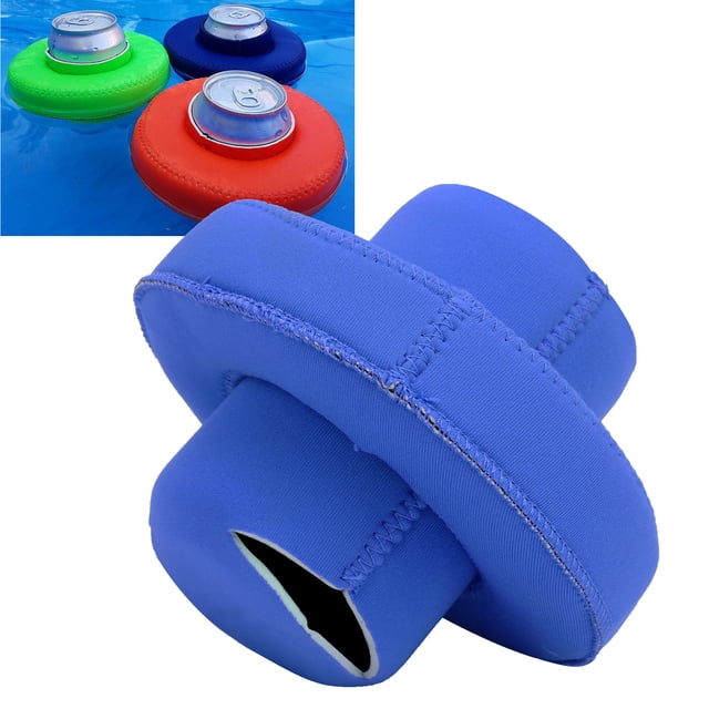 Ymiko Can Pool Floats, Floating Drink Holder Swimming Supplies For ...
