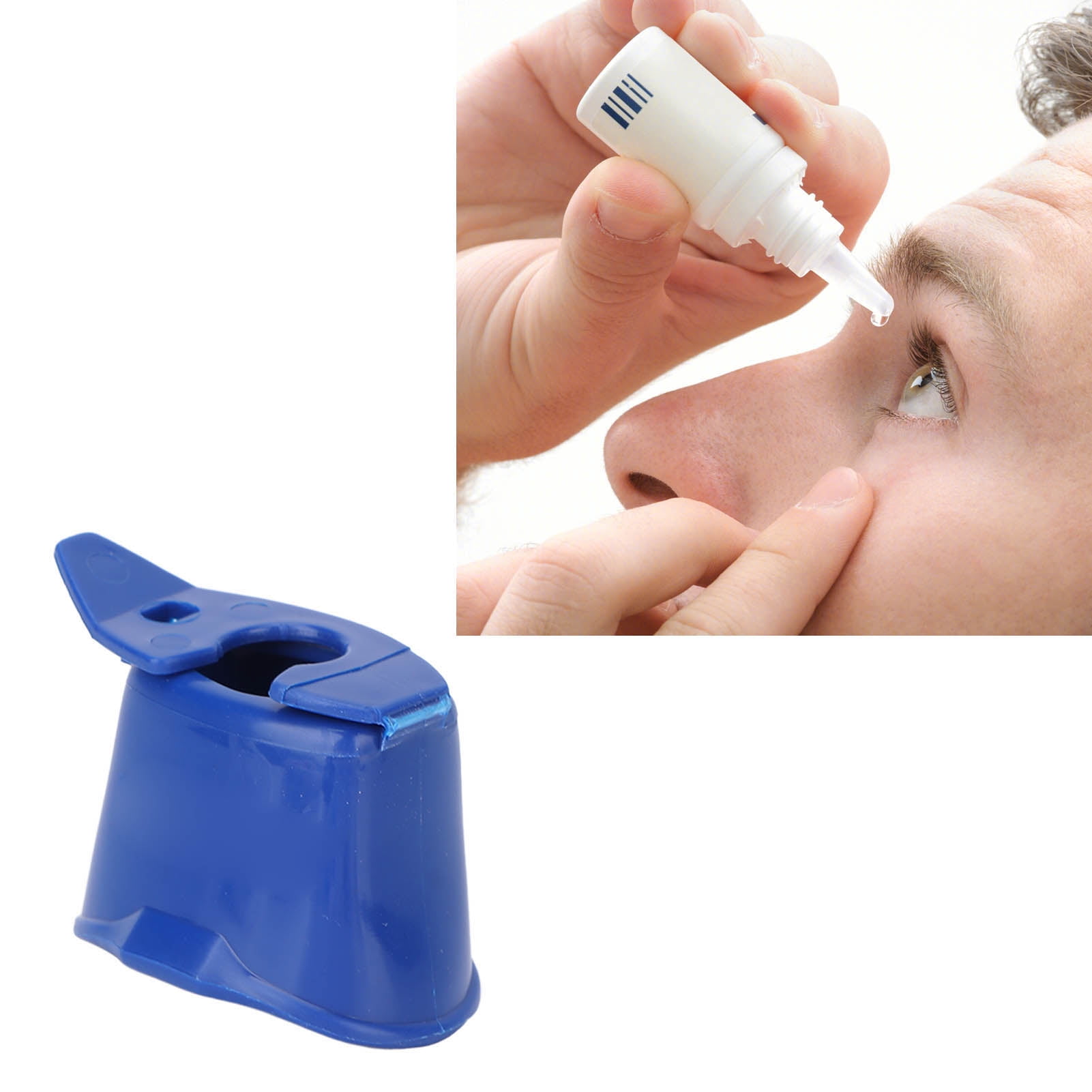 Ymiko Eye Drop Applicator Portable Autodrop Eyedrop Guide Aids Bottle ...