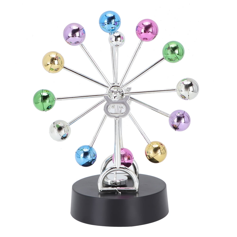 Ymiko Plastic Revolving Ball Rotation Perpetual Motion Home Table ...