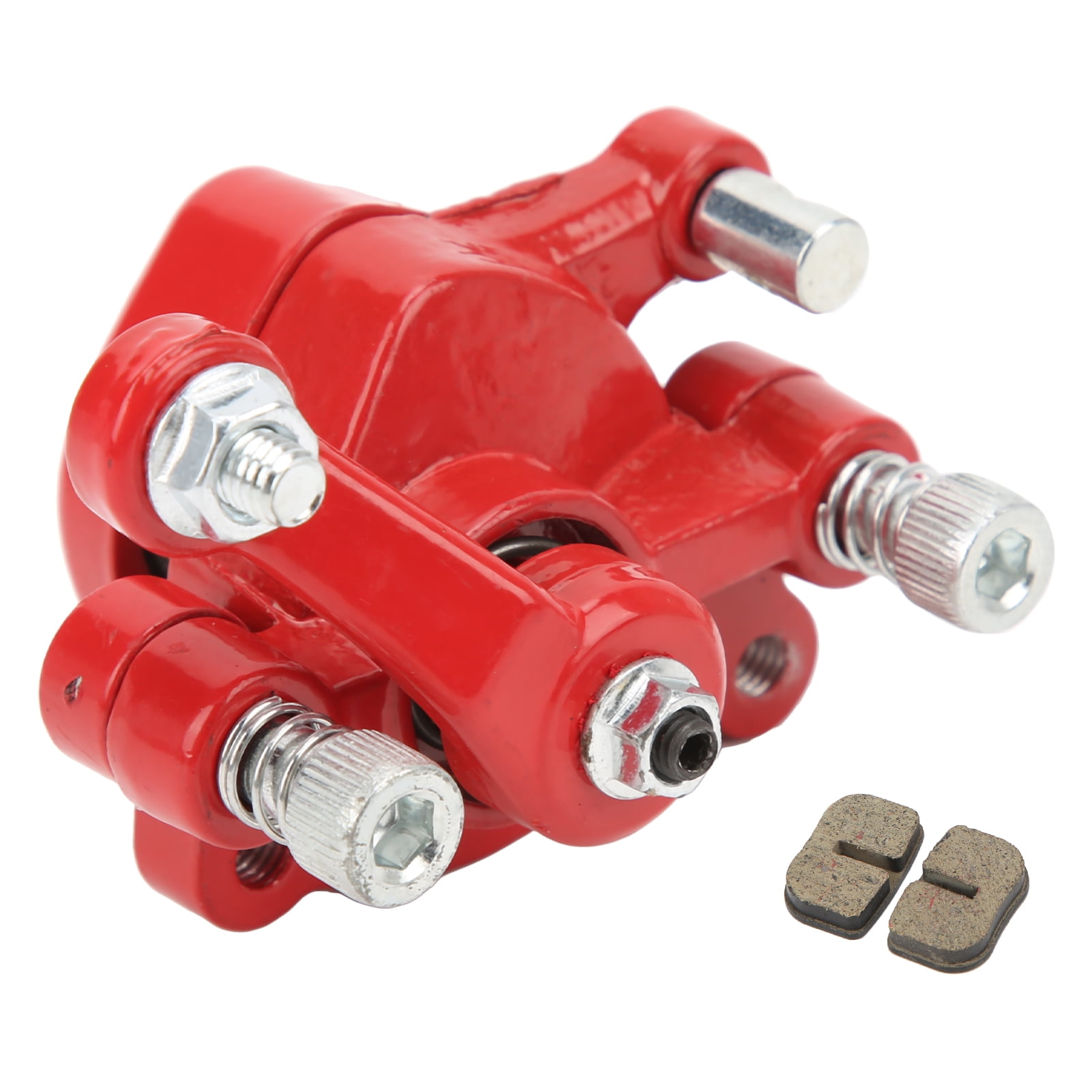Ymiko Red Disc Brake Caliper,Rear Disc Brake Caliper With 2Brake Pad ...