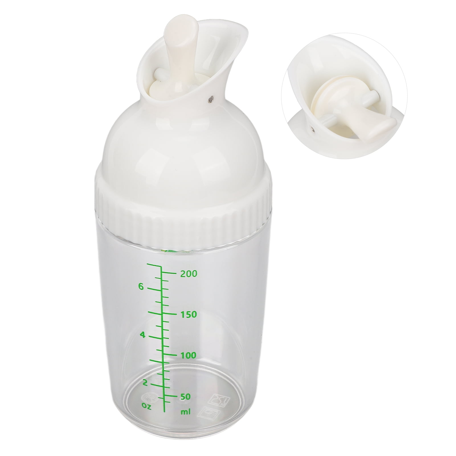 Ymiko Multipurpose Salad Dressing Storage Bottle, Mixing Container with ...