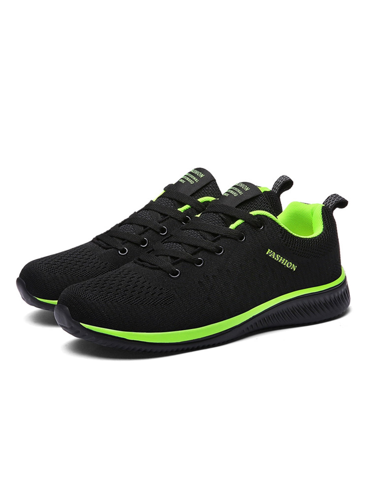 Ymiytan Mens Non-Slip Athletic Shoes Running Comfortable Round Toe ...