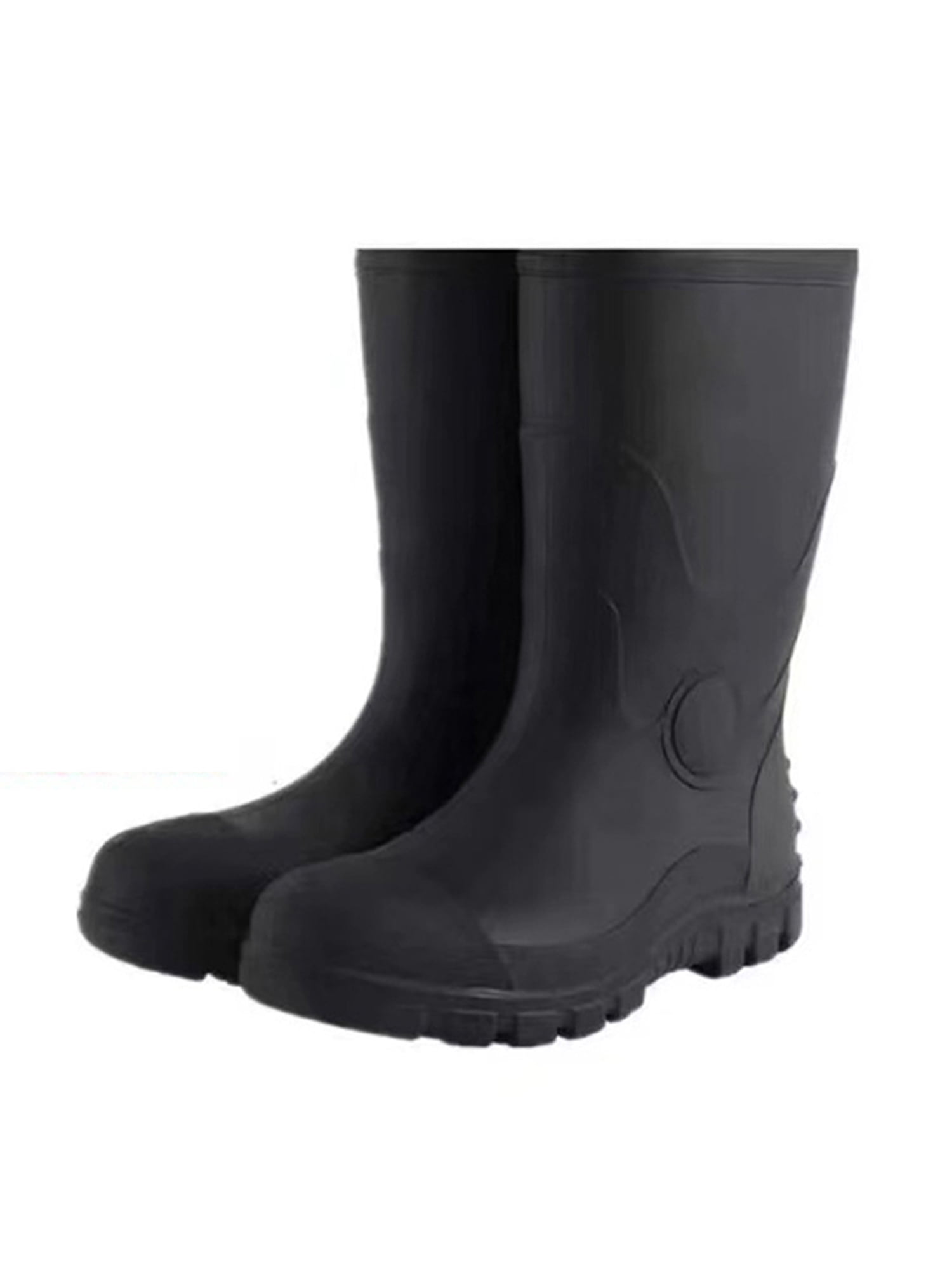 Ymiytan Womens Safety Shoes Steel Toe Work Boots Waterproof Rain Boot ...
