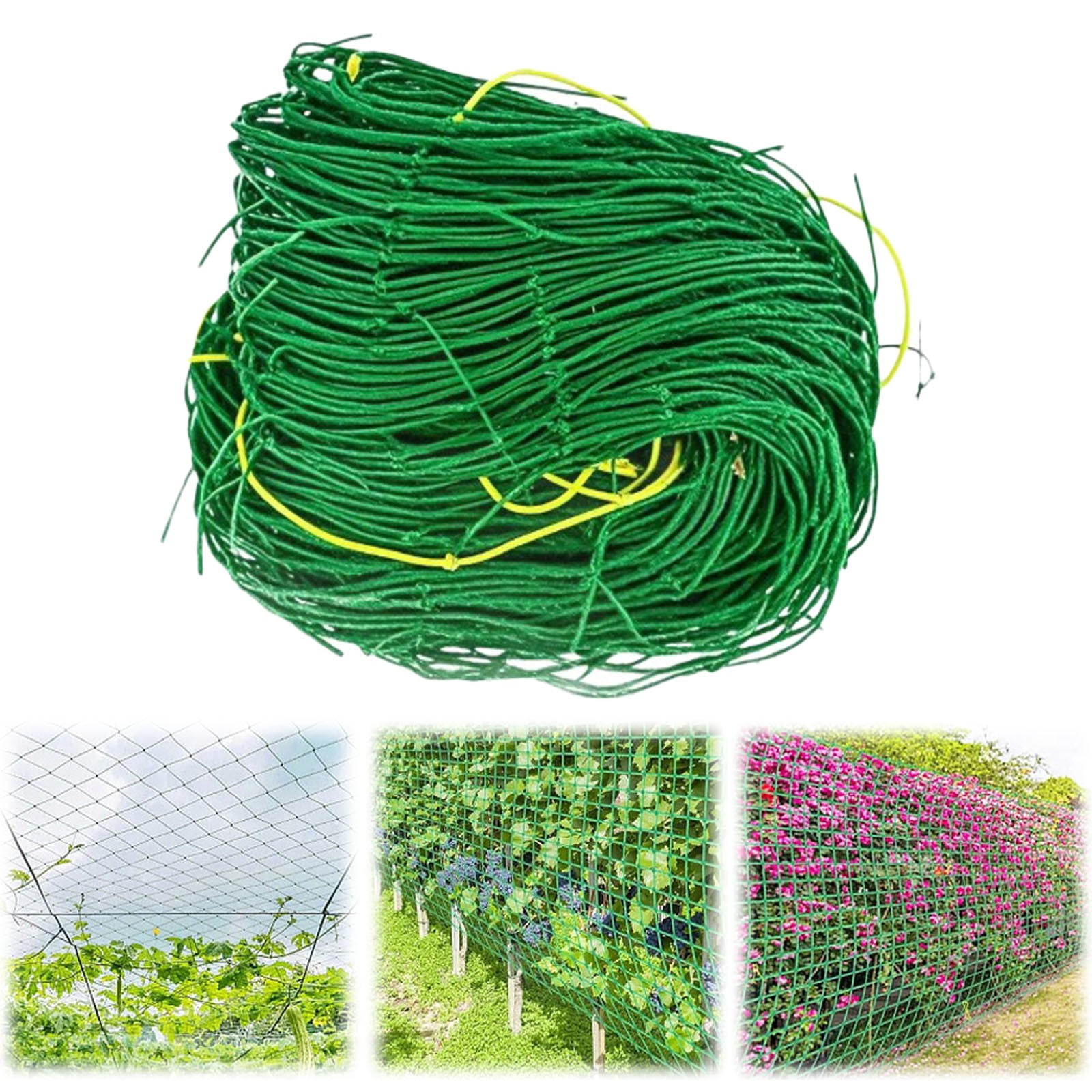 Ymkly Garden Nylon Mesh Plant Support Trellis Netting Plant Climbing ...