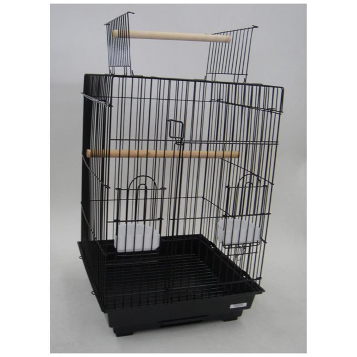 Ymlgroup 3 by 4" Bar Spacing Open Top Small Parrot Cage with Stand - 18 ...