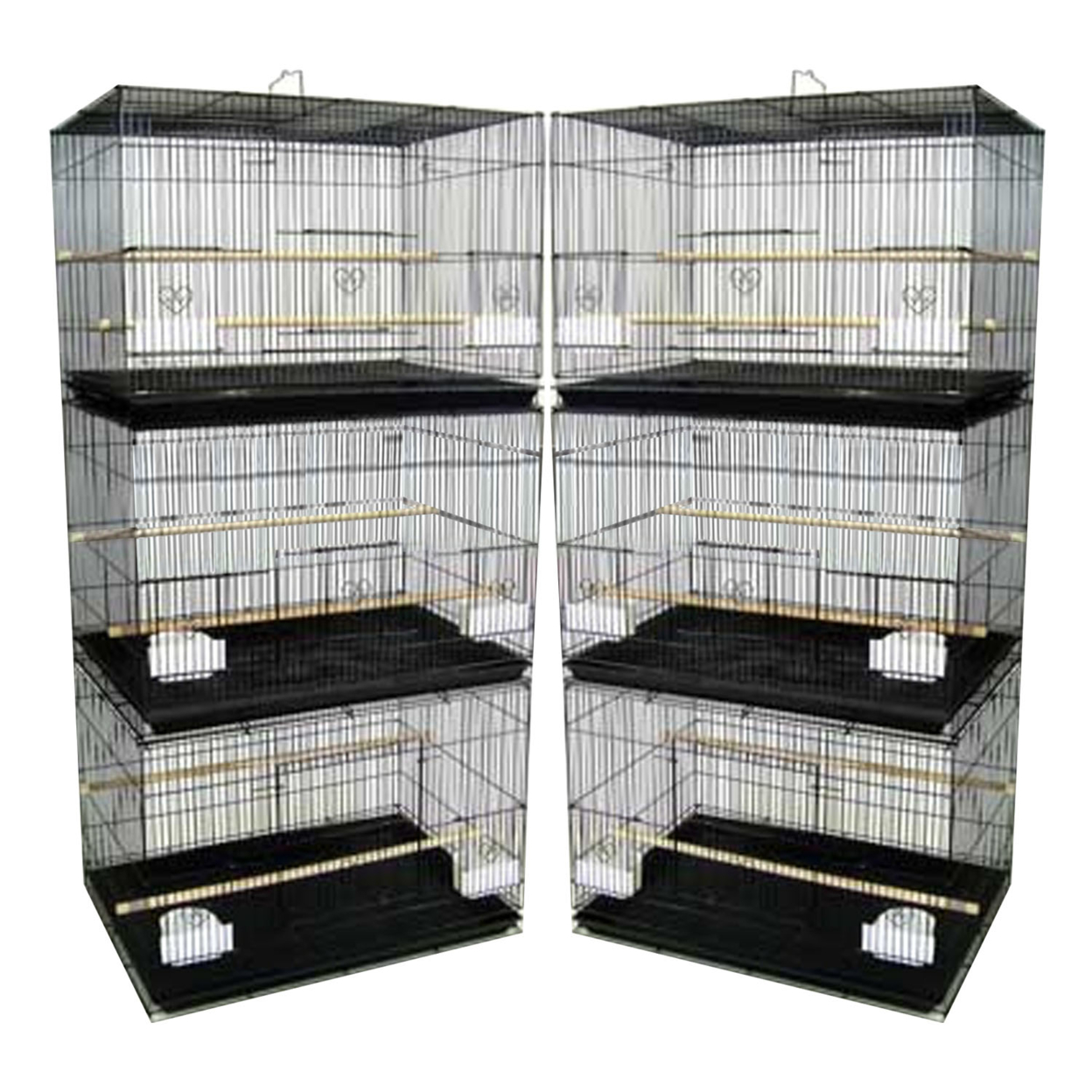 YML A1114MBLU House Top Style Small Parakeet Cage - Walmart.com