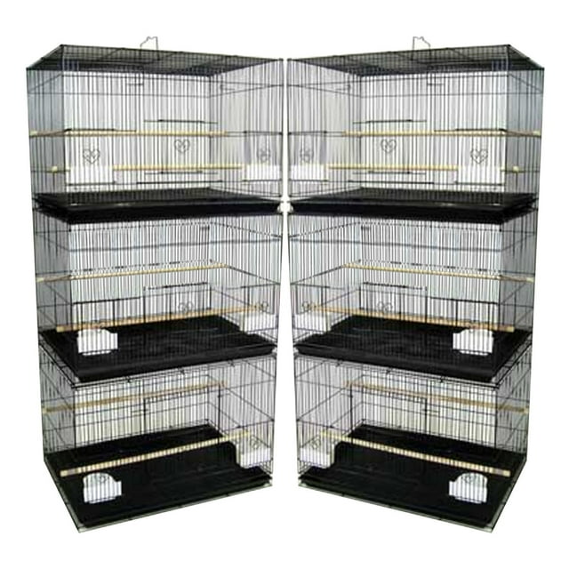 Ymlgroup Small Breeding Cages, Black, Lot of 6 for Birds, Canaries ...