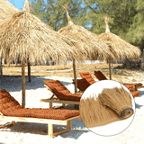 Ymokee 16.4 FT Artificial Palm Thatch Roll, Multi Use Straw Roof ...