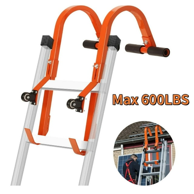 Ymokee 2 Pack Extension Ladder Stabilizer for Roof, Heavy Duty Steel ...