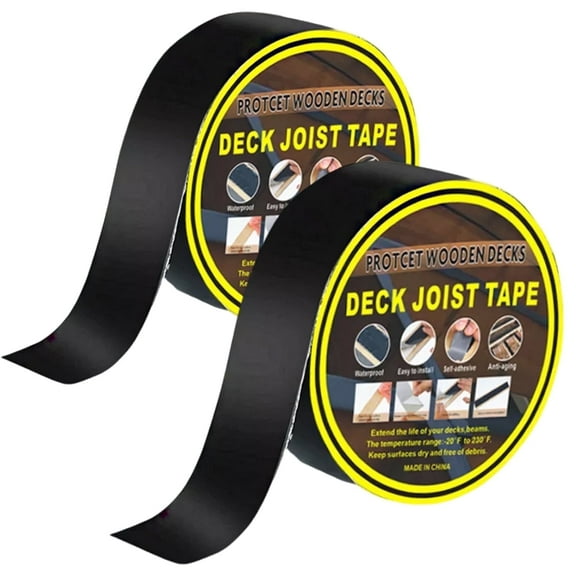 Deck Joist Tape 2 inch x 50 ft 10 Pack Weather-Resistant Waterproof ...