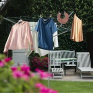 Gomok Umbrella Drying Rack, Rotary Outdoor Dryer Clothes Line 4 Arms ...