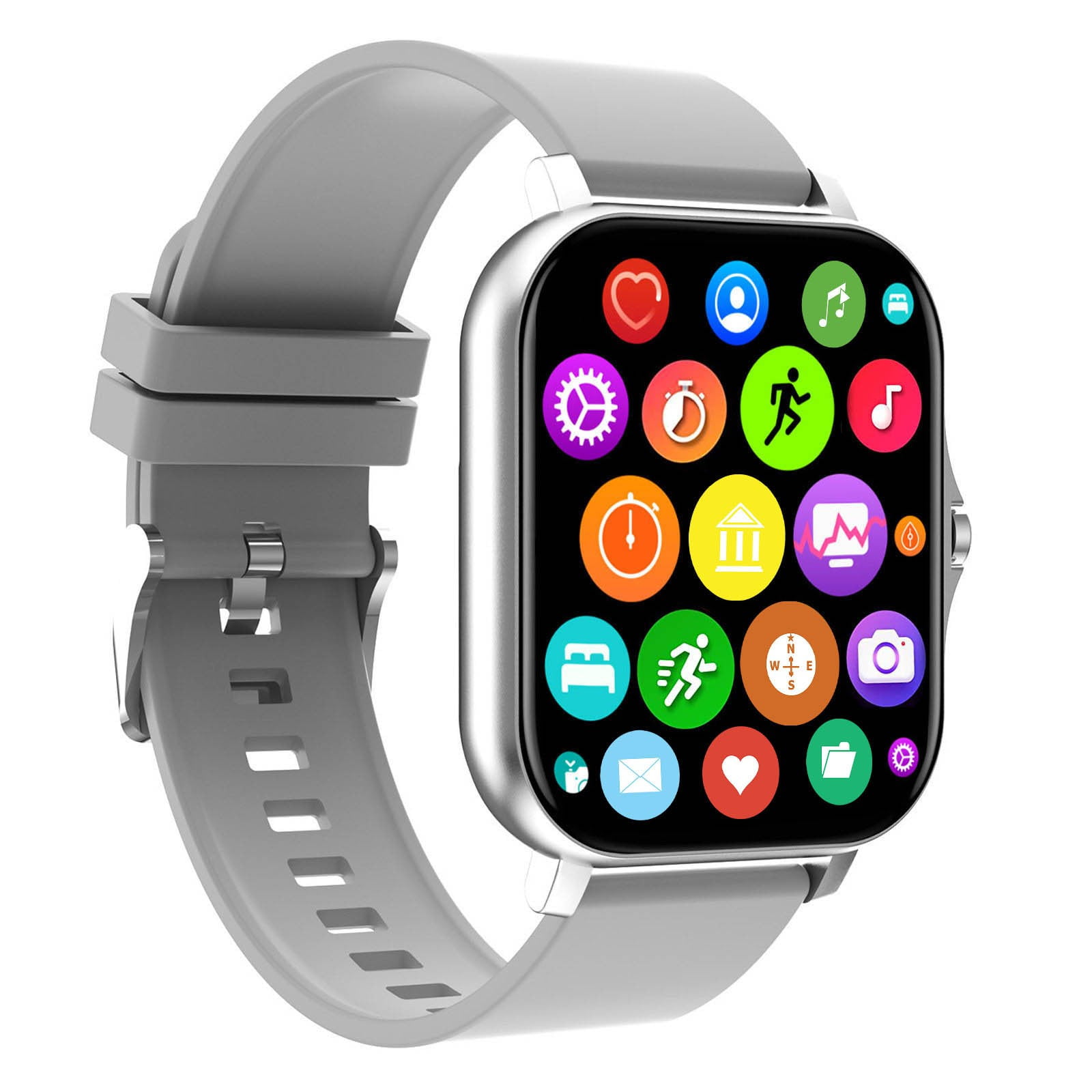 Ympuoqn GT20 Y13 Smart Watch Stainless Steel Strap with Bluetooth for ...