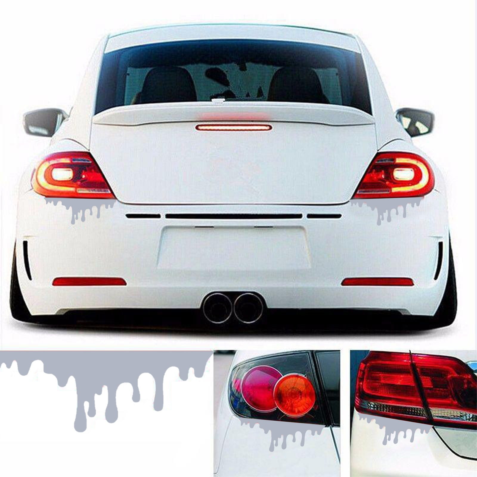 Ympuoqn Halloween Red Killing Tail Lamp Dropping Car Decal Car ...