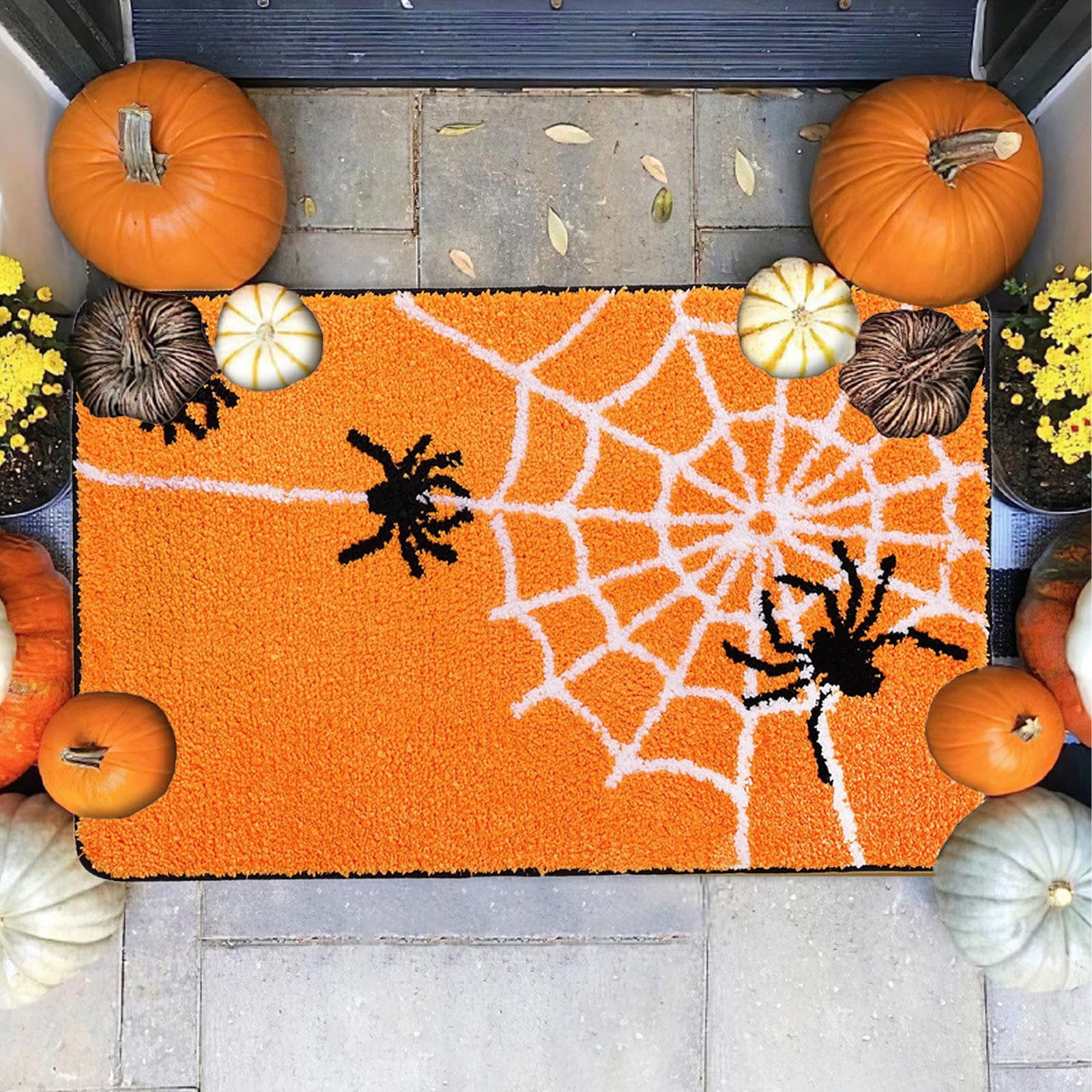 Ympuoqn Halloween-Themed Door Mat - Spooky Entryway Rug For Trick-or ...