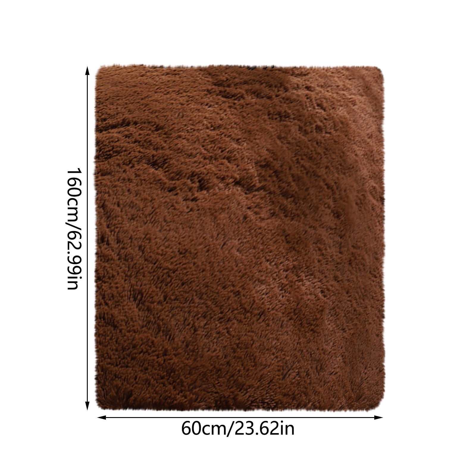 Ympuoqn Throw Rugs for Bedroom, 24x64" Fluffy Bedside Rug Carpet, Soft ...