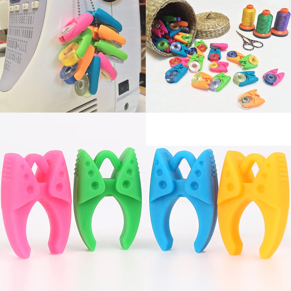 Ynlkorvg Bobbin Holder , 50Pcbobbin Clamps Holders Keeping Bobbin ...