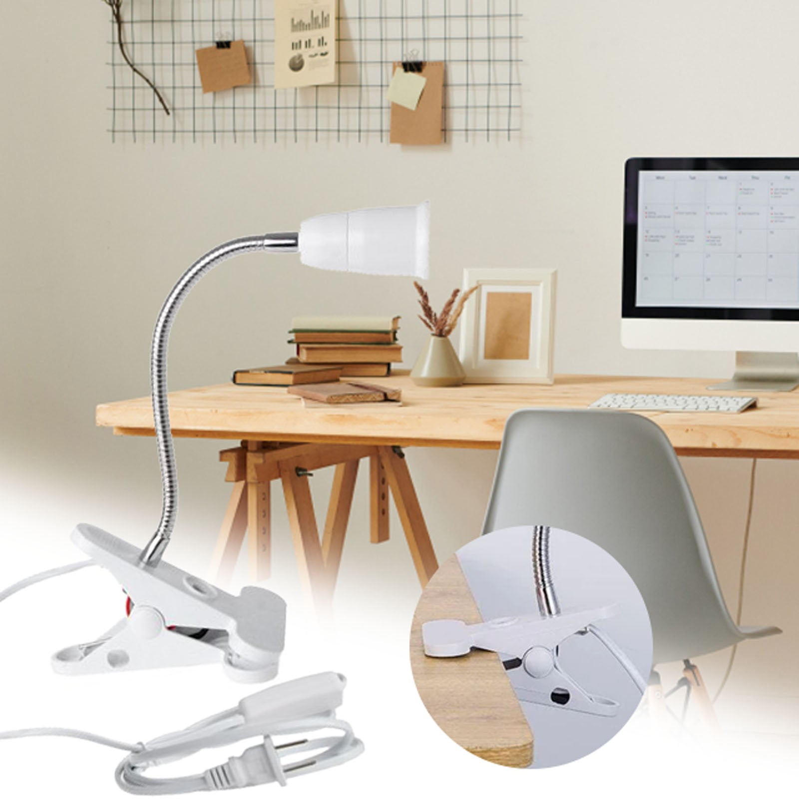 Ynlkorvg Night Light Clearance, Table Lamp Led Small Table Lamp Clip ...