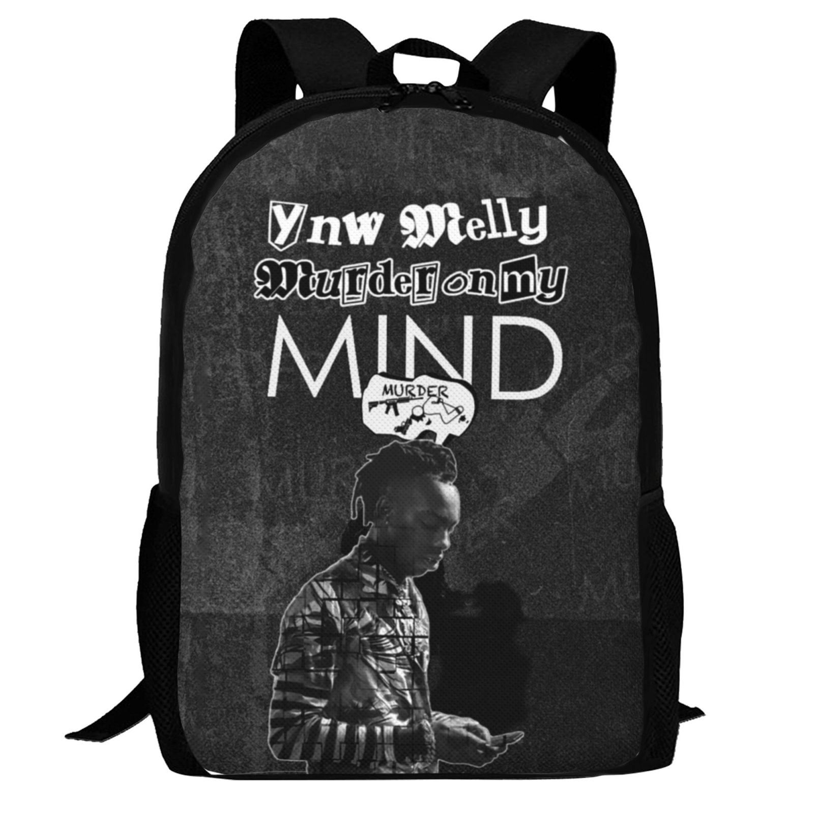 Ynw Melly Backpack,3d Print Laptop Backpack Lightweight Casual Daypack ...