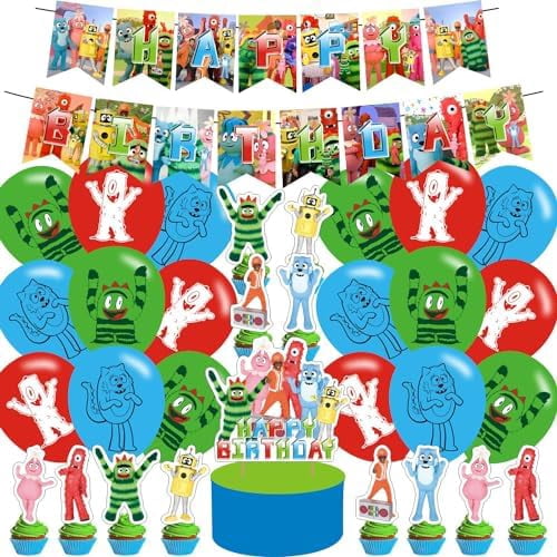 Yo Gabba Birthday Decorations,Yo Gabba Themed Party Decorations,Yo ...