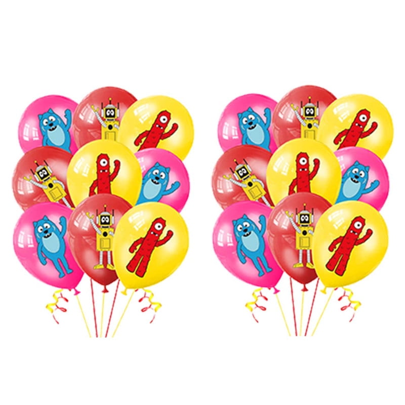Yo Gabba Gabba Balloons Party Supplies Birthday Favors Decorations ...