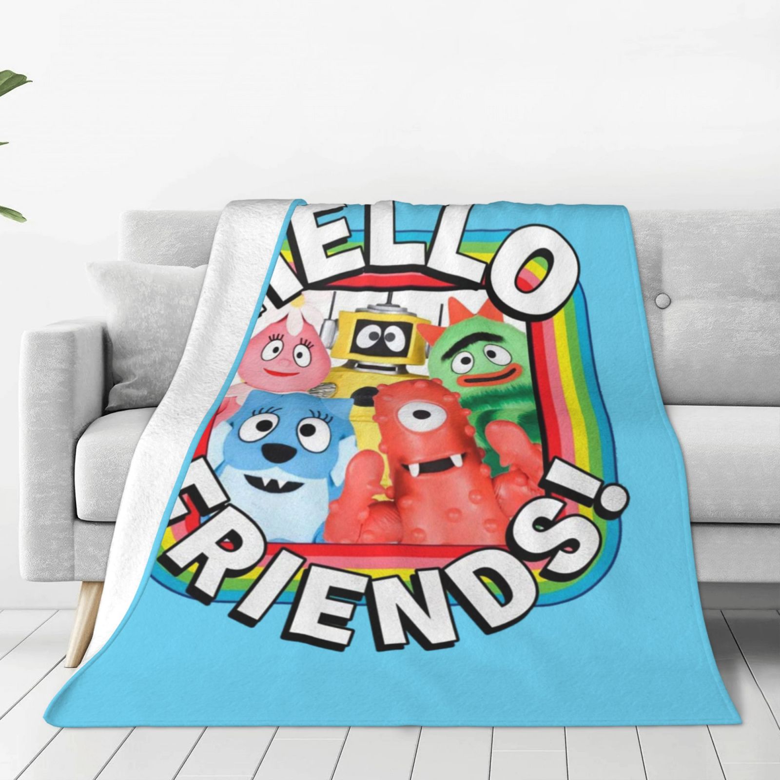 Yo Gabba Gabba! Blanket Gifts for Women, Birthday Throw Blanket for Mom ...