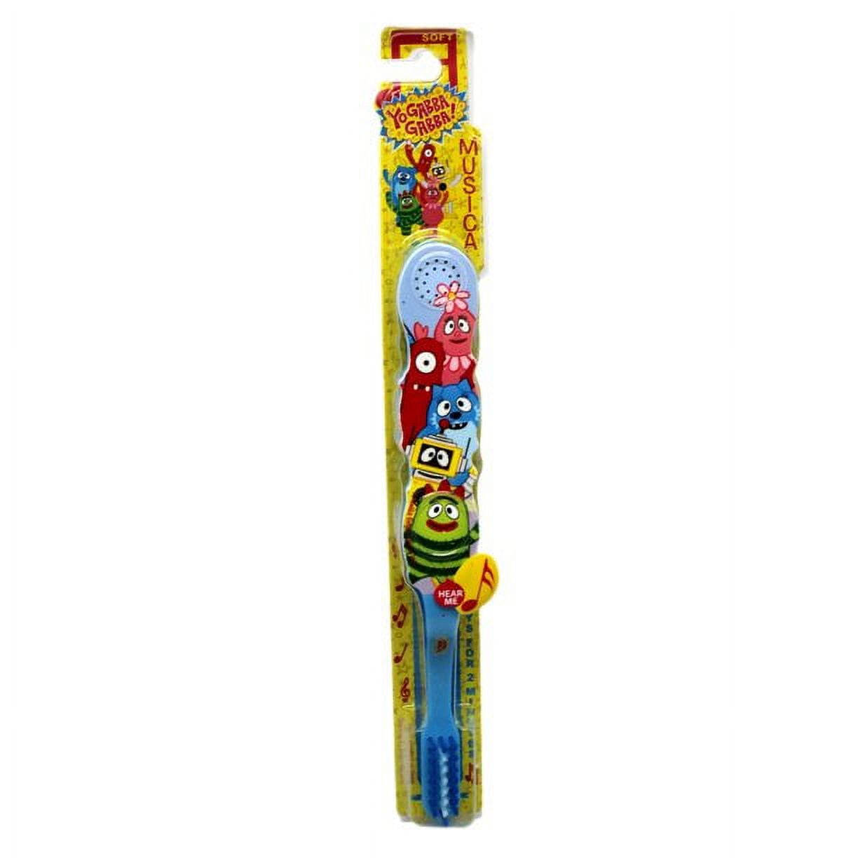 Yo Gabba Gabba! Handled Kids Musical Toothbrush - Walmart.com