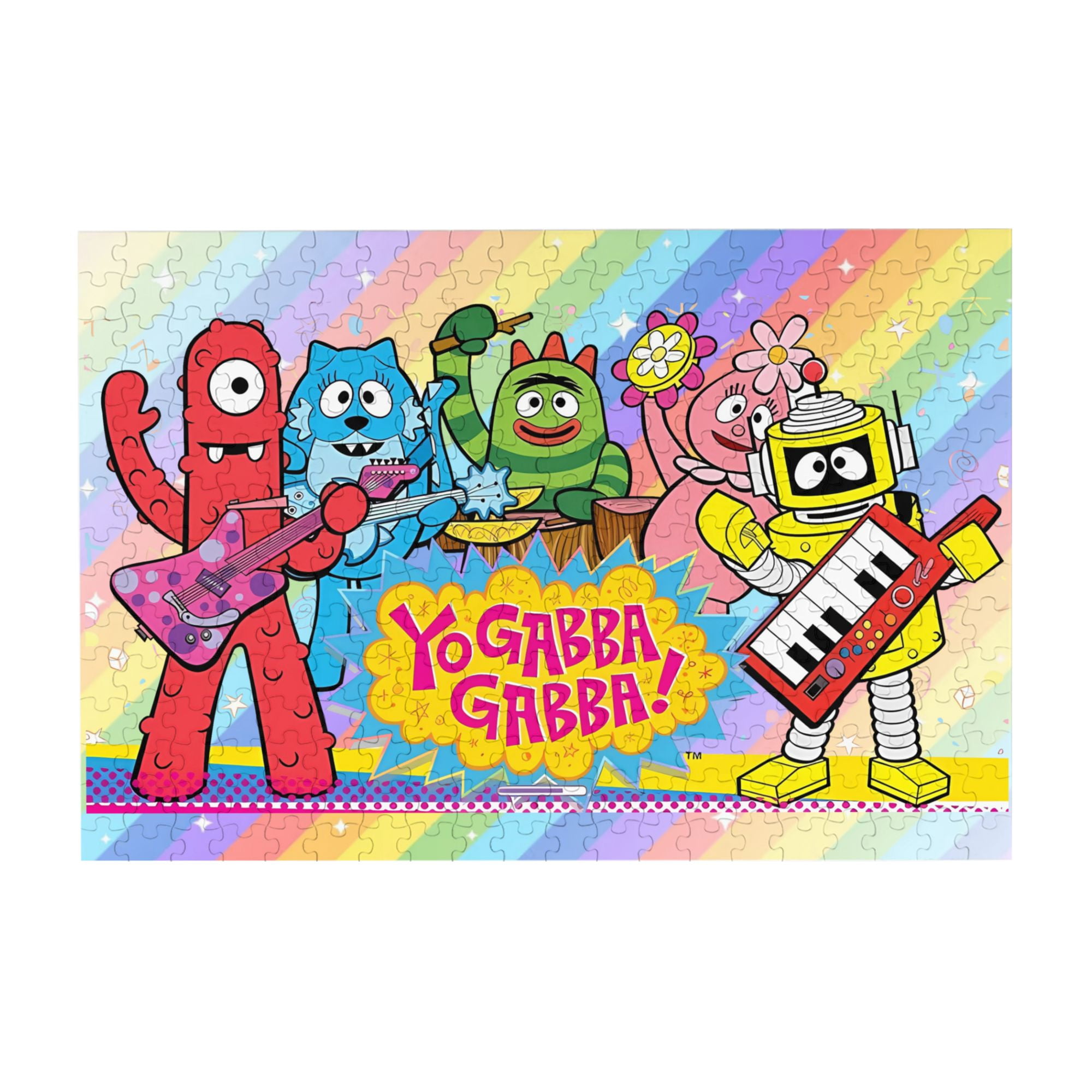 Yo Gabba Gabbaland 300 Piece Puzzles,Wooden Jigsaw Puzzle, Home Decor ...