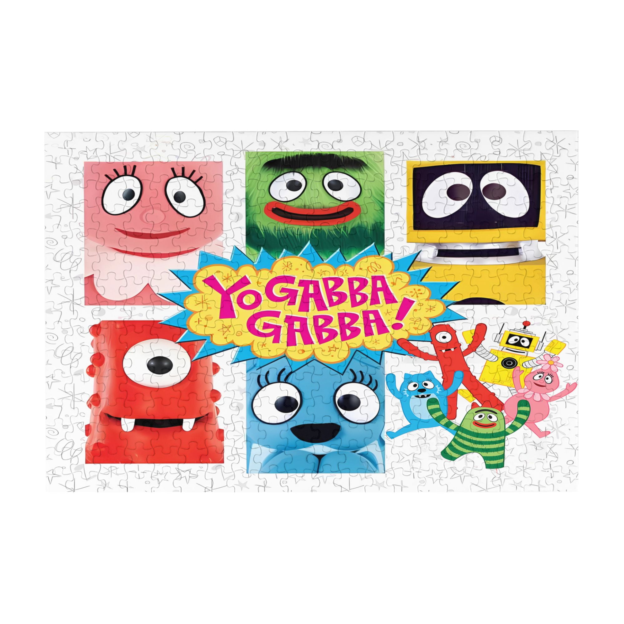 Yo Gabba Gabbaland 300 Piece Puzzles,Wooden Jigsaw Puzzle, Home Decor ...