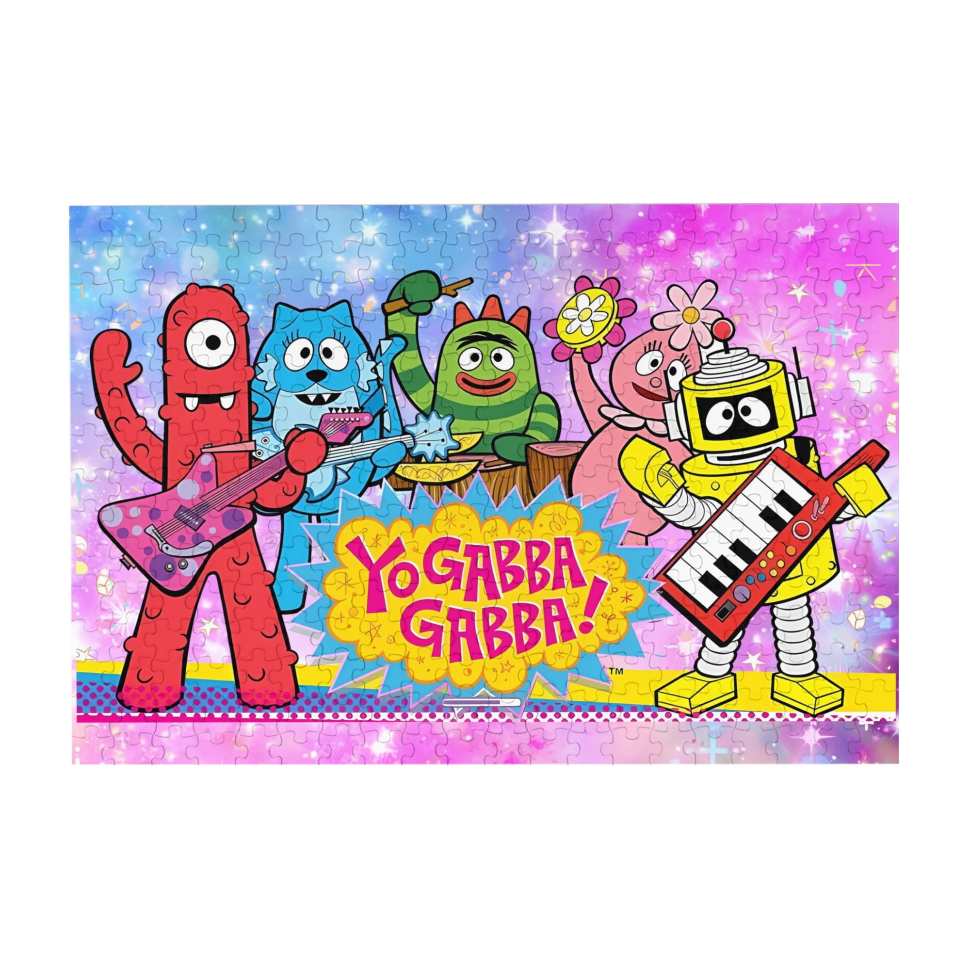 Yo Gabba Gabbaland 300 Piece Puzzles, Wooden Jigsaw Puzzle, Home Decor ...