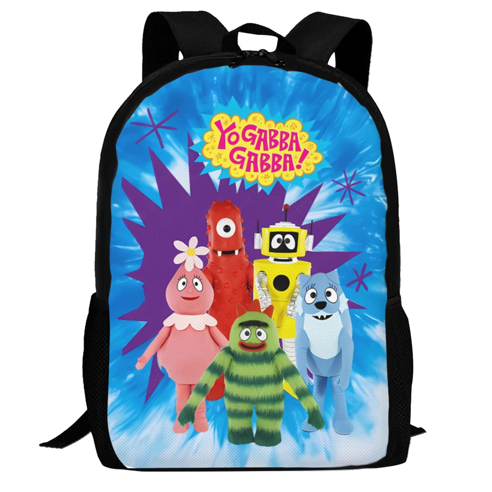 Yo Gabba Gabbaland Backpack,3d Print Laptop Backpack Lightweight Casual Daypack Bookbag Multi ...