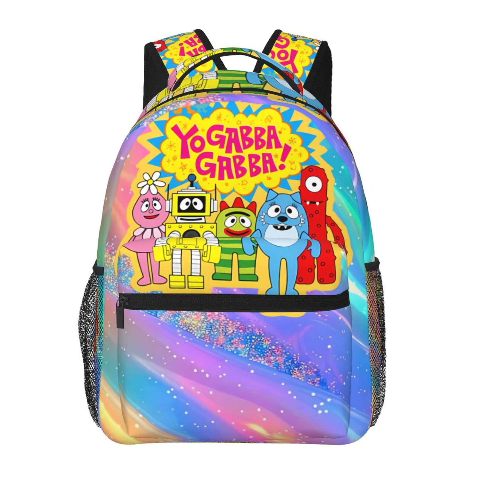 Yo Gabba Gabbaland Backpack Lightweight Bookbag Casual Daypack For ...