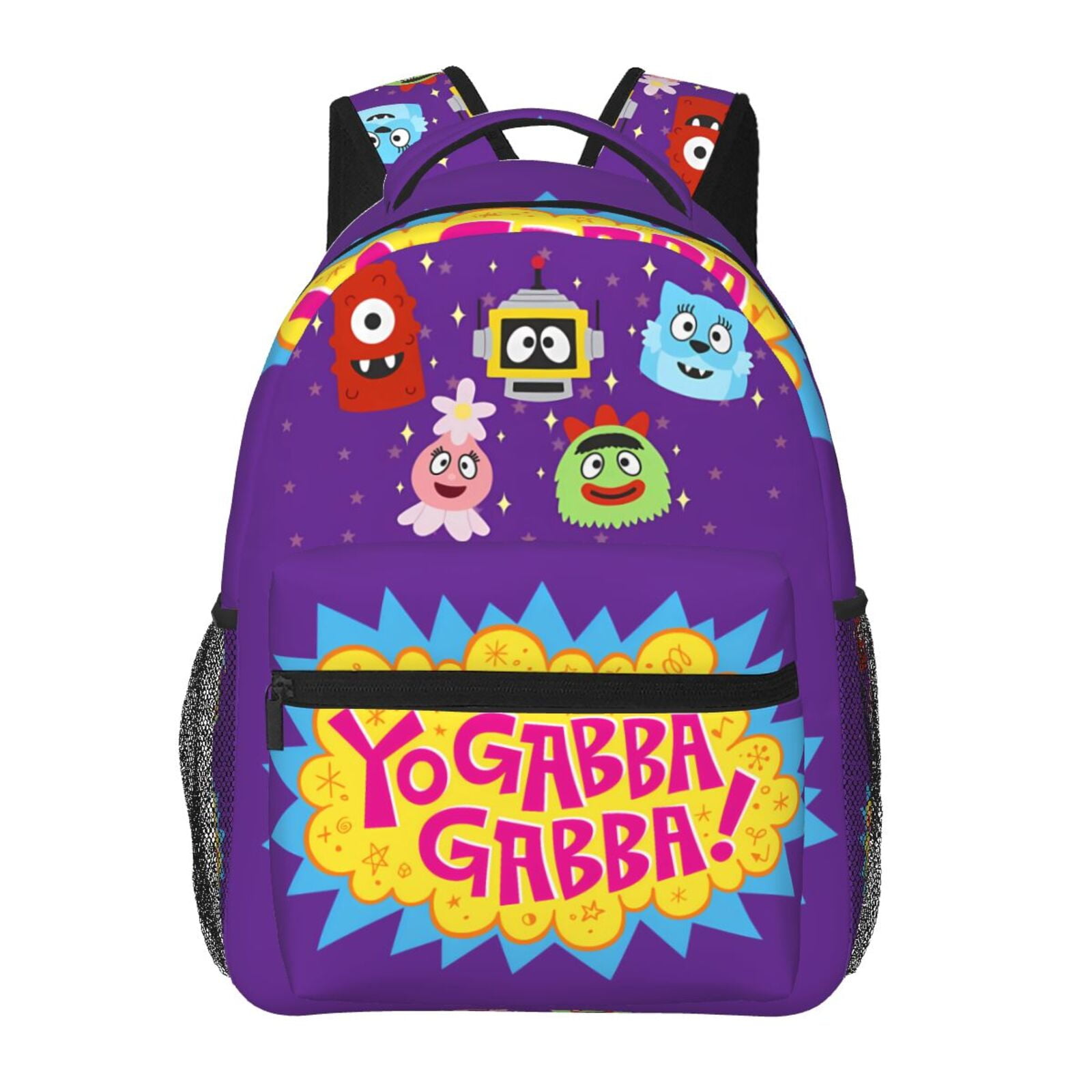 Yo Gabba Gabbaland Backpack Lightweight Bookbag Casual Daypack For ...