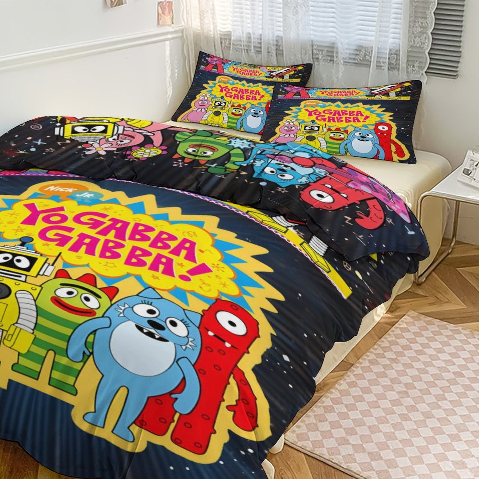 Yo Gabba Gabbaland Bed Duvet Cover Microfiber Bedding Sets 3D Printed ...