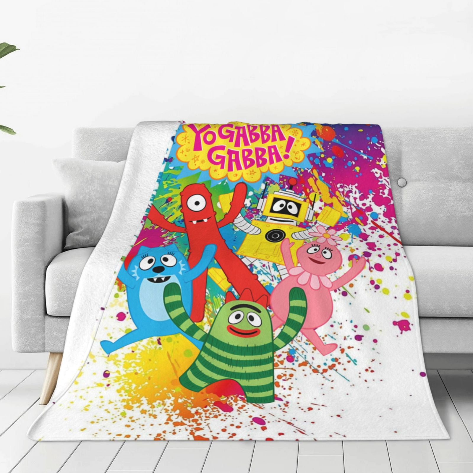 Yo Gabba Gabbaland Blankets Flannel Fleece Warm Soft Throw Blanket For ...