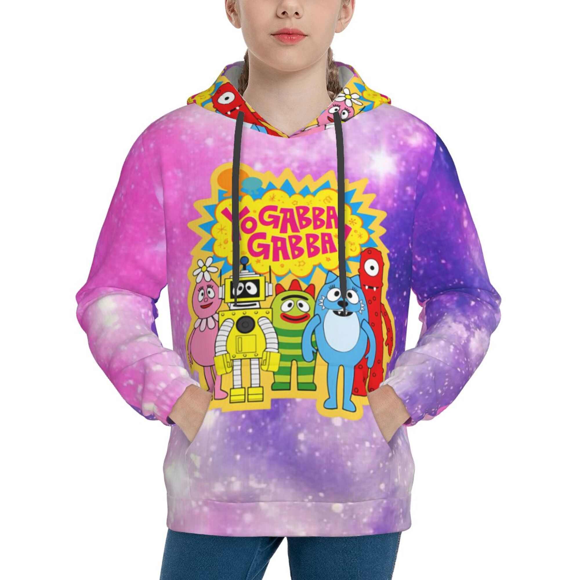 Yo Gabba Gabbaland Kids' Hoodie 3d Print Sweatshirt Soft Pullover ...