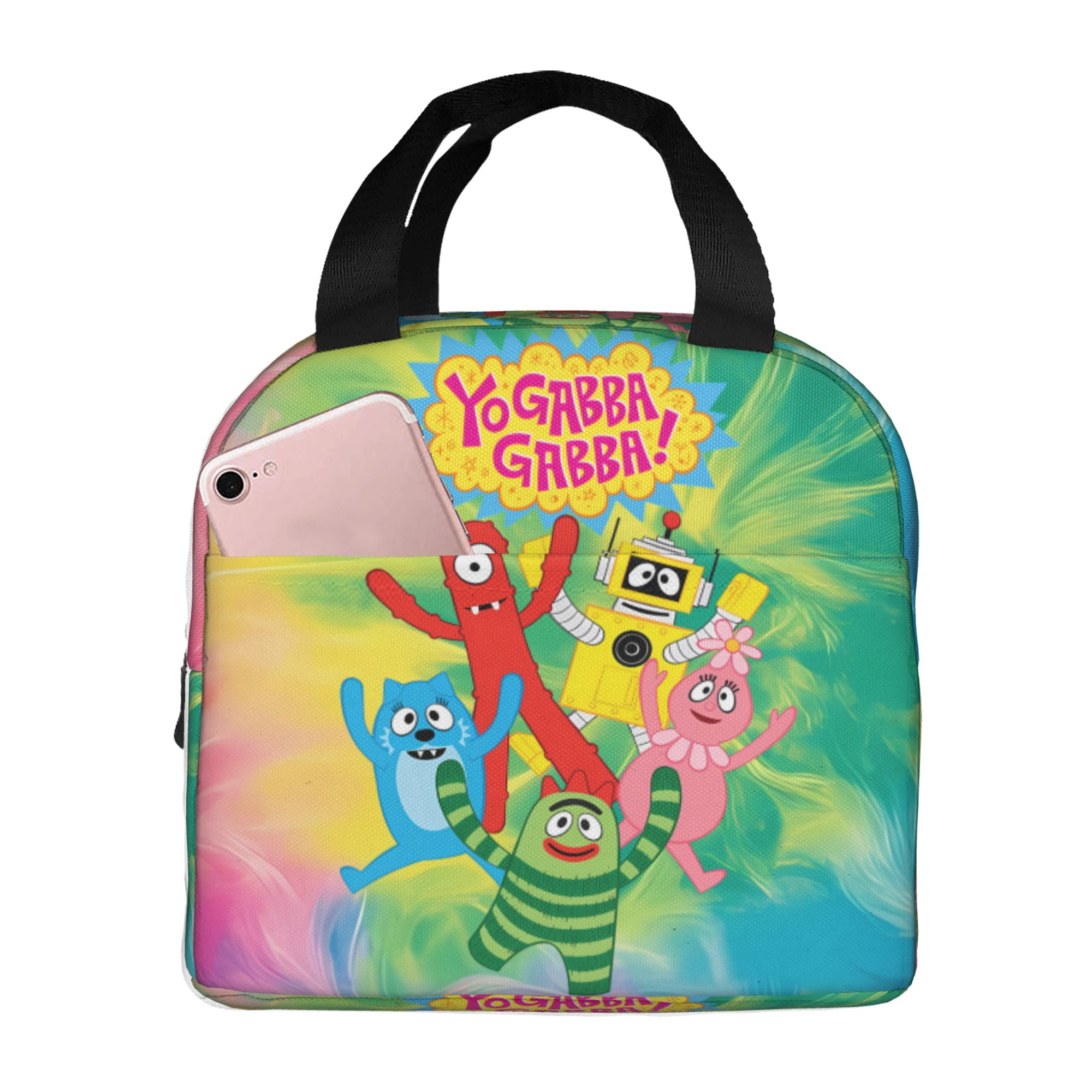 Yo Gabba Gabbaland Lunch Bag Tote Bag Insulated Lunch Box Picnic Beach ...