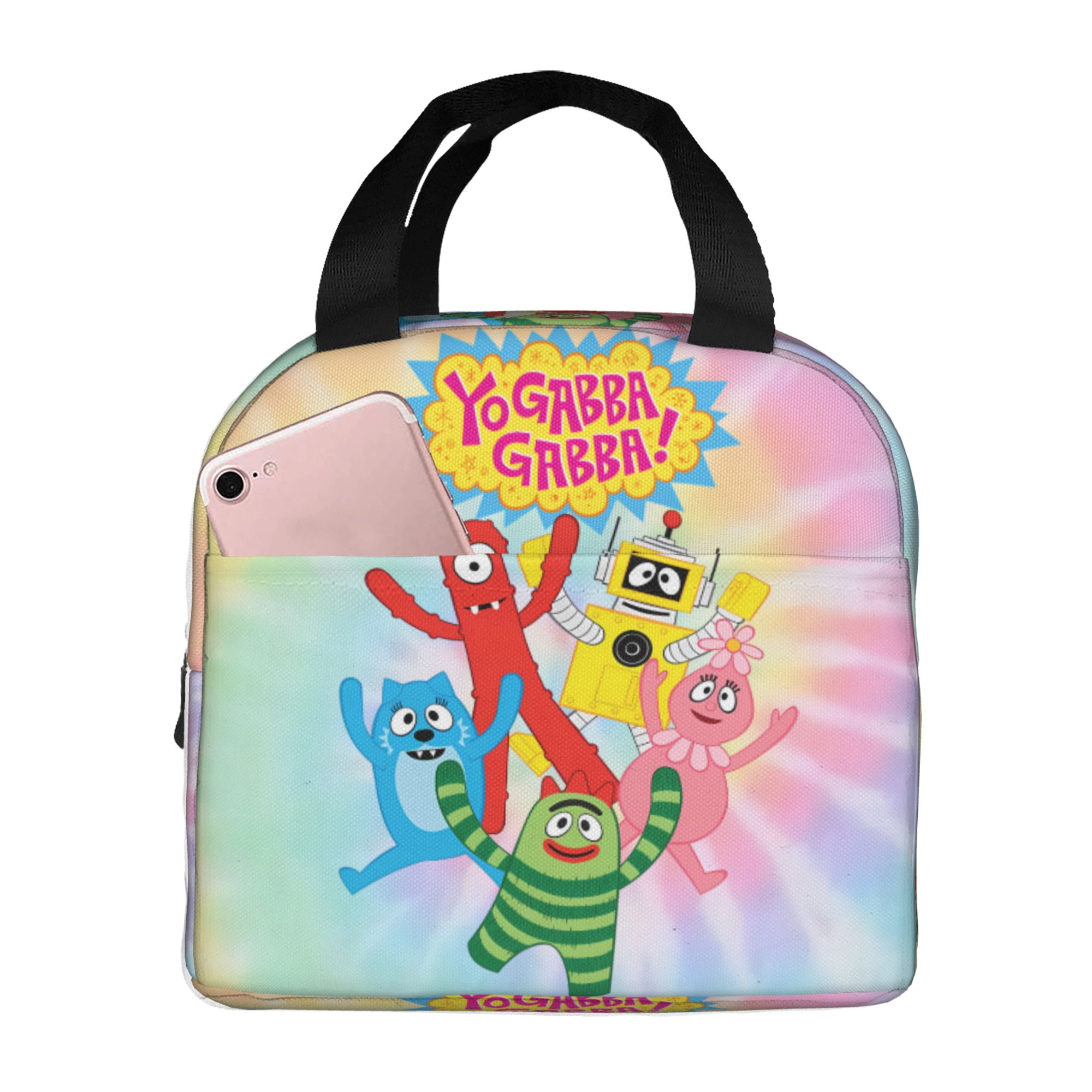 Yo Gabba Gabbaland Lunch Bag Tote Bag Insulated Lunch Box Picnic Beach ...